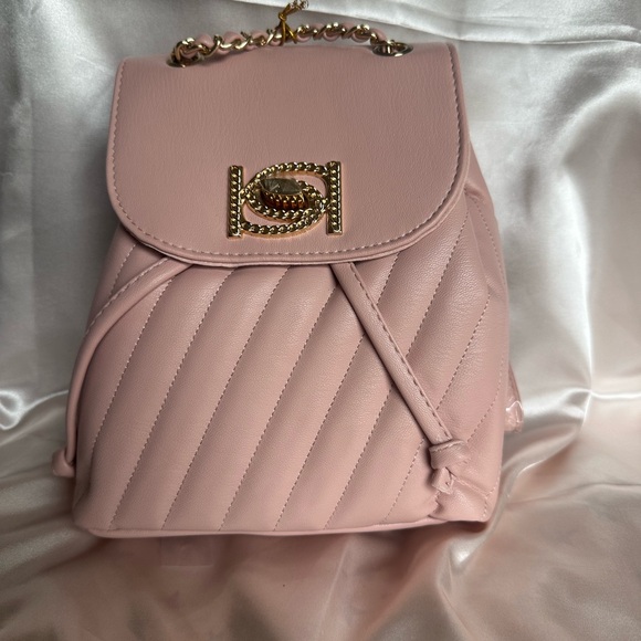 bebe | Bags | Bebe Blush Quilted Backpack | Poshmark